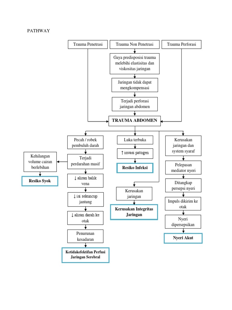 PATHWAY Trauma Abdomen | PDF