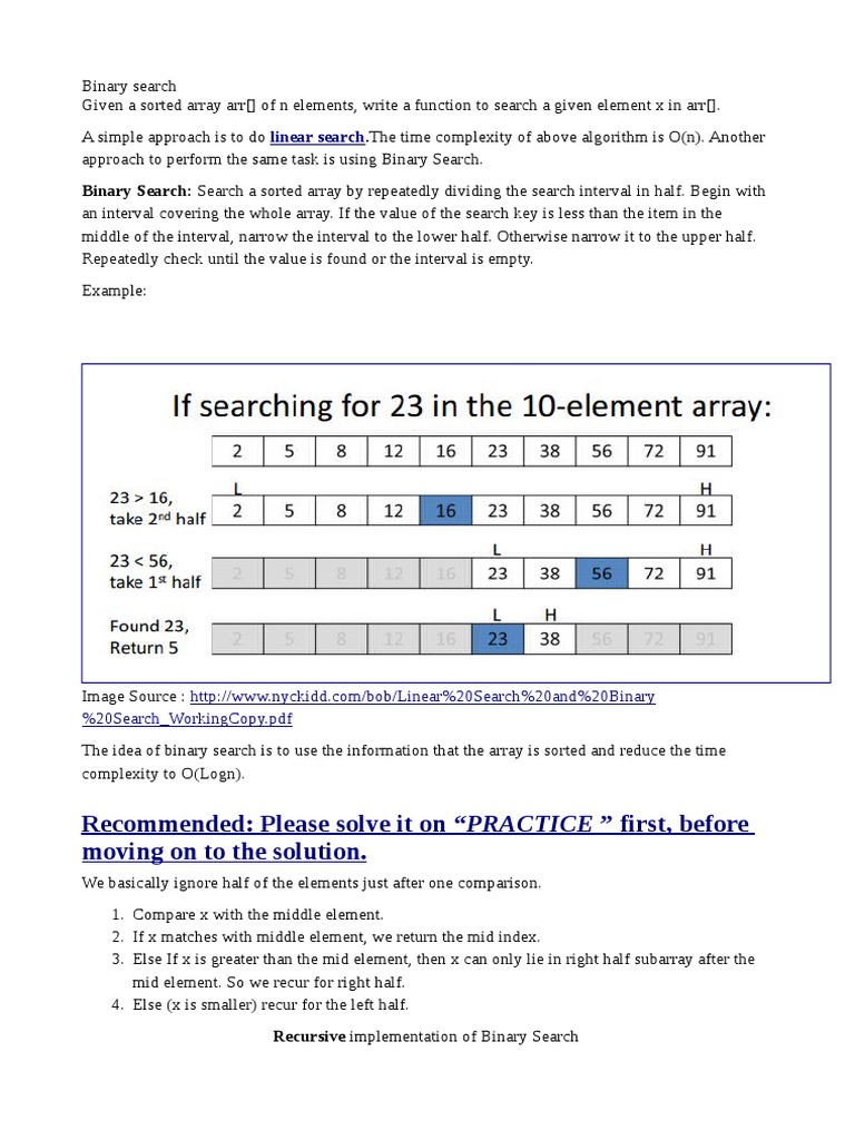 Unit 4 Binary Search | PDF | Computer Programming | Discrete Mathematics