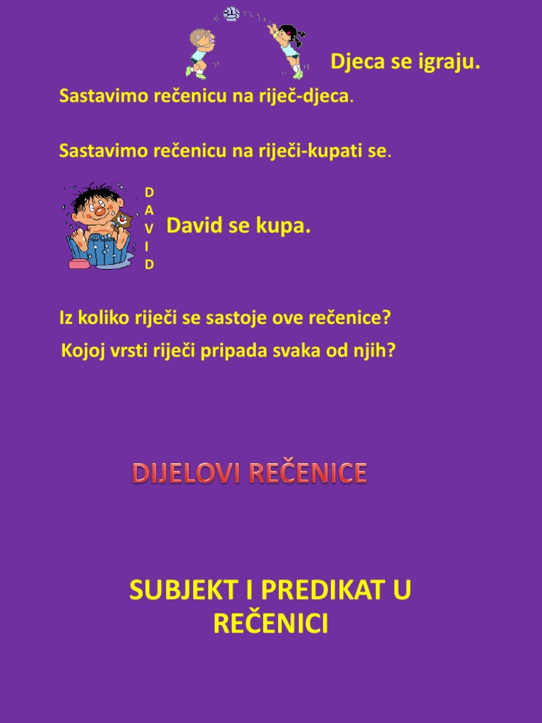 Subjekt I Predikat | PDF