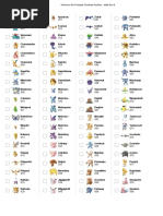 Pokemon Printable Checklist Generations 1 8 898 by Firesquiiids D71axoj ...