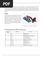FOUR STROKE 4 CYLINDER ENGINE Firing Order | PDF | Engines | Vehicle Parts