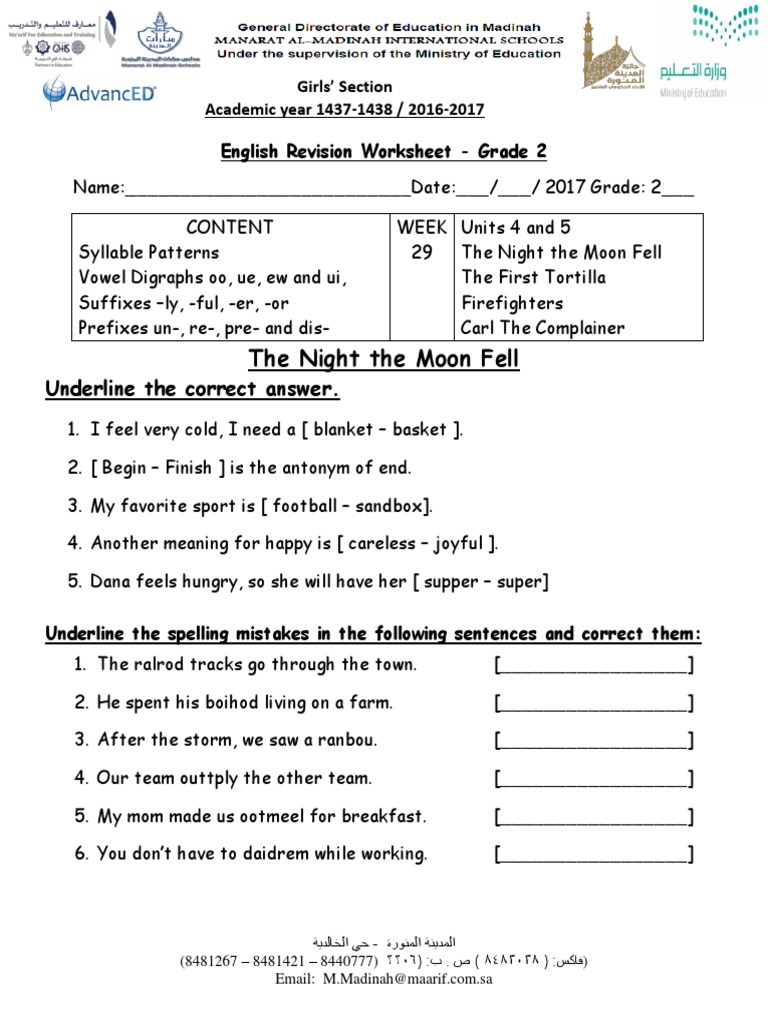 Eng Rev Gr2 Phonics and Spelling | PDF | Linguistics | Languages