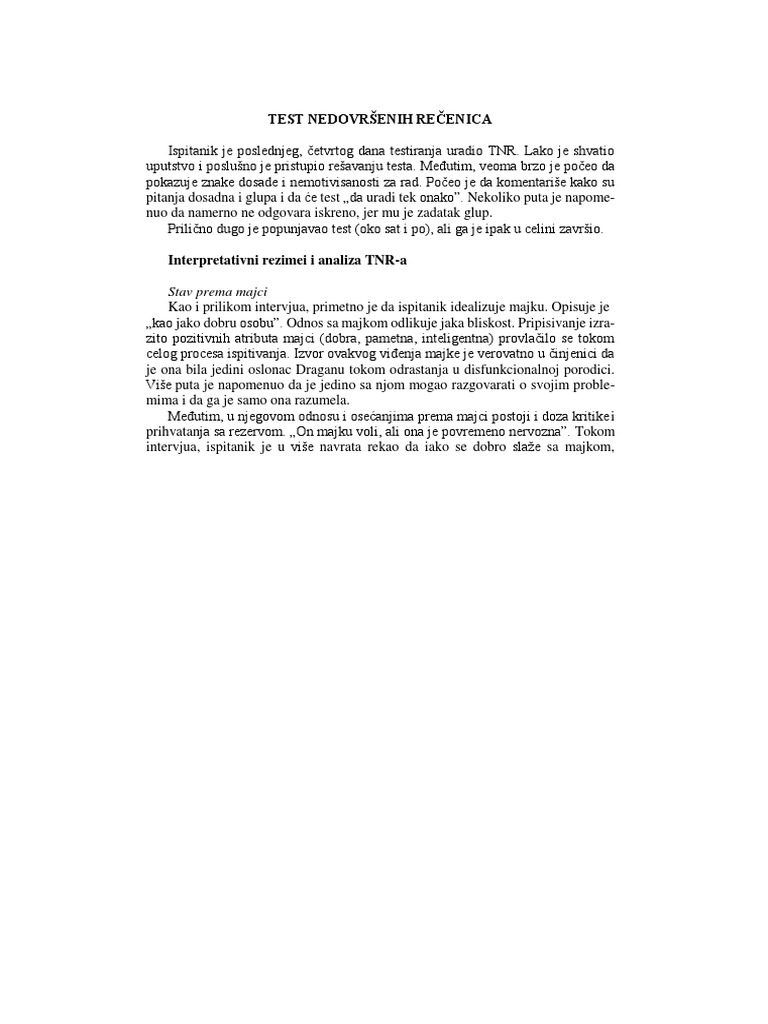 TNR | PDF
