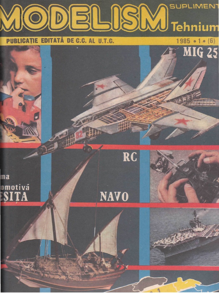 Modelism Numarul 01 - 1985 PDF | PDF | Foreign Language Studies