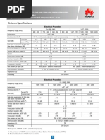 Power Your Signal: Antenna Specifications | PDF | Antenna (Radio) | Decibel