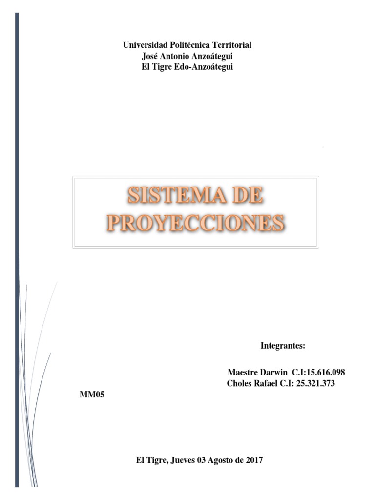 Proyección Cónica | PDF | Geometría | Infografia