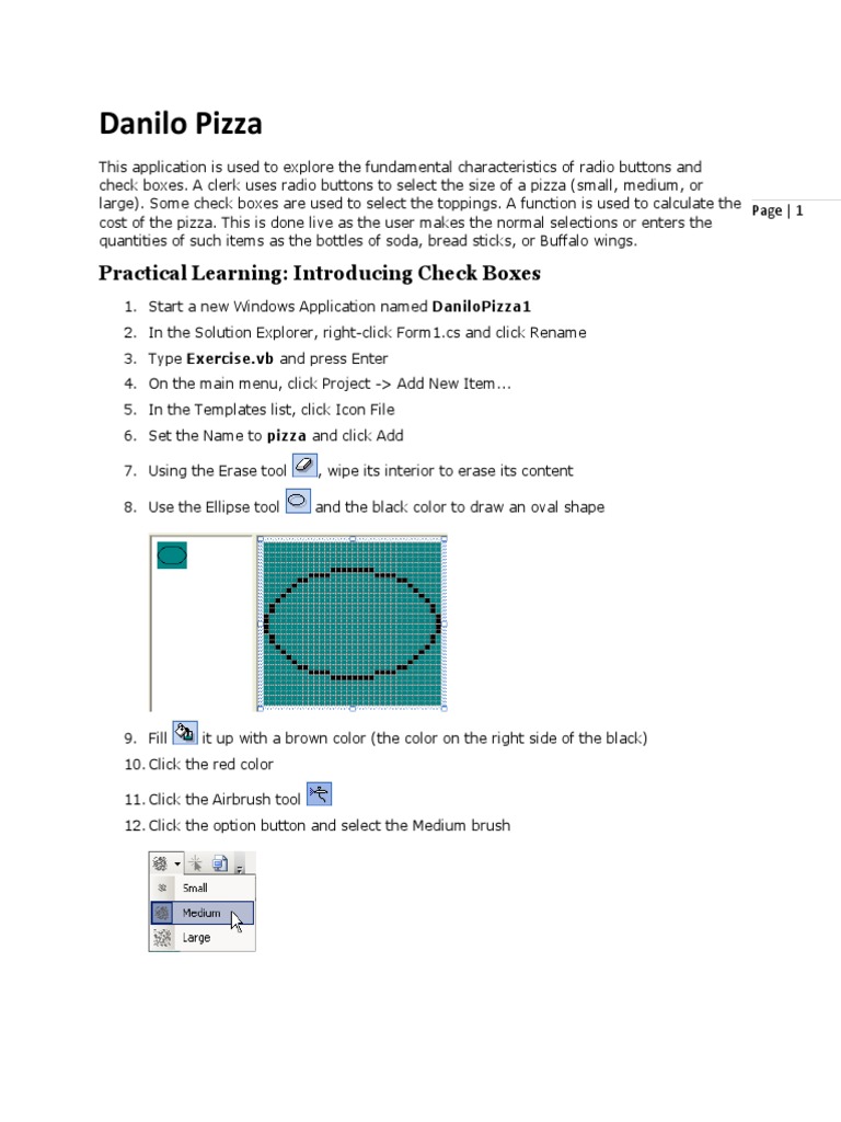 Lab2 Danilo Pizza | PDF | Icon (Computing) | Software