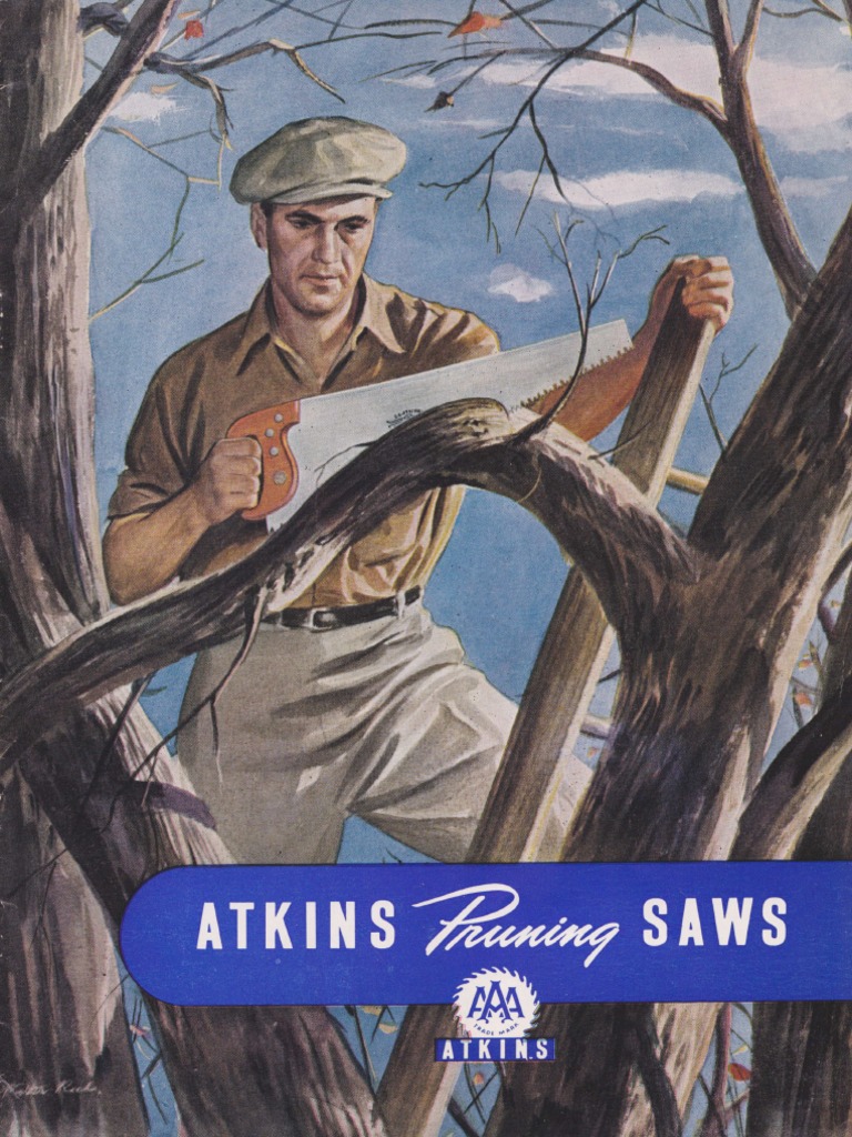 Atkins Pruning Saws | PDF | Wood | Equipment