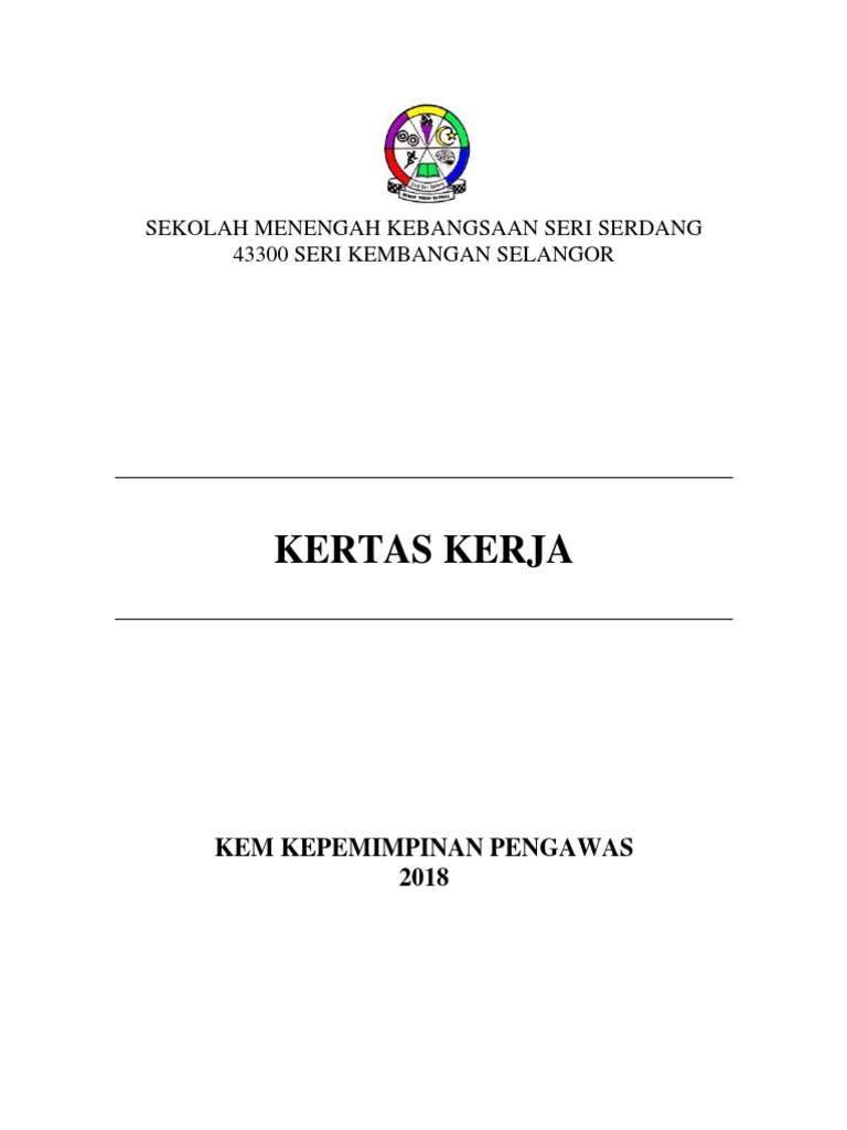 KERTAS KERJA Kem Kepimpinan Pengawas | PDF