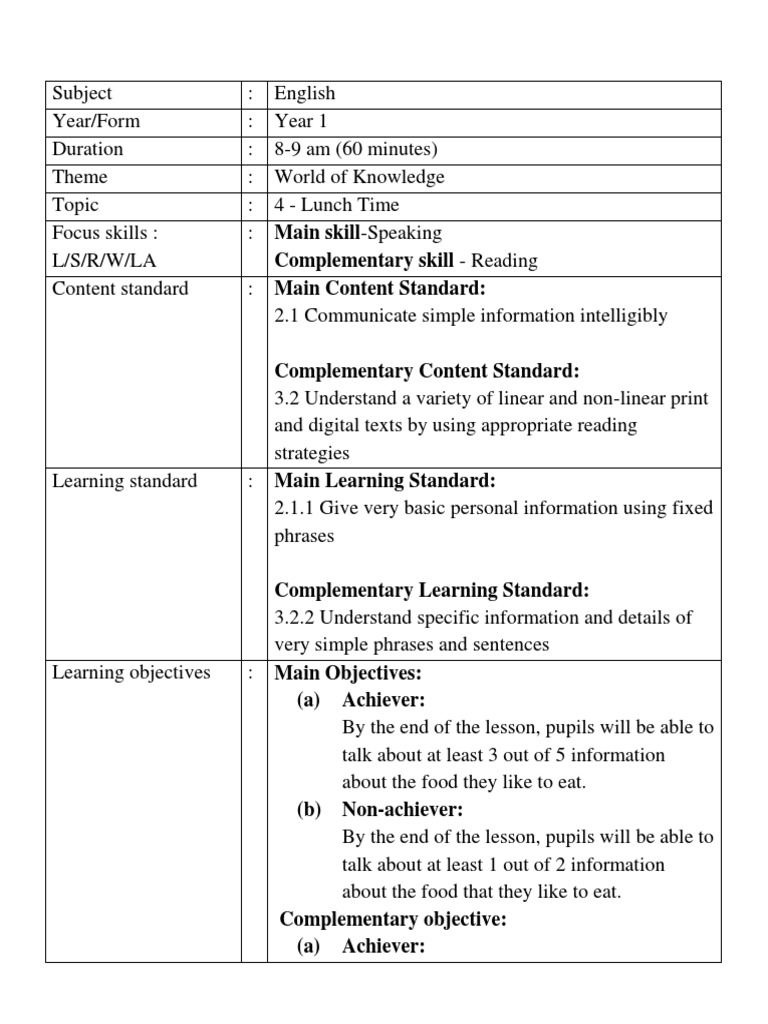 Sample Lesson Plan NW | PDF | Lesson Plan | Epistemology