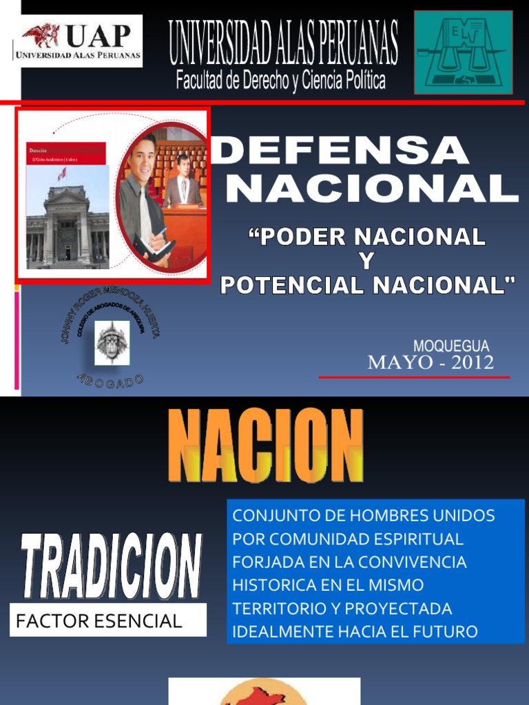 Poder Nacional y Potencial Nacional Del Peru | PDF | Nación | Estado ...