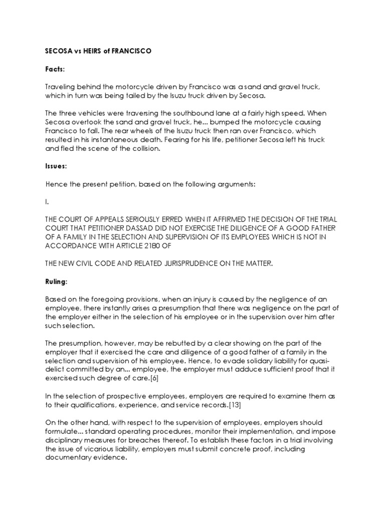 Secosa Vs Heirs of Francisco | PDF | Guarantee | Letter Of Credit