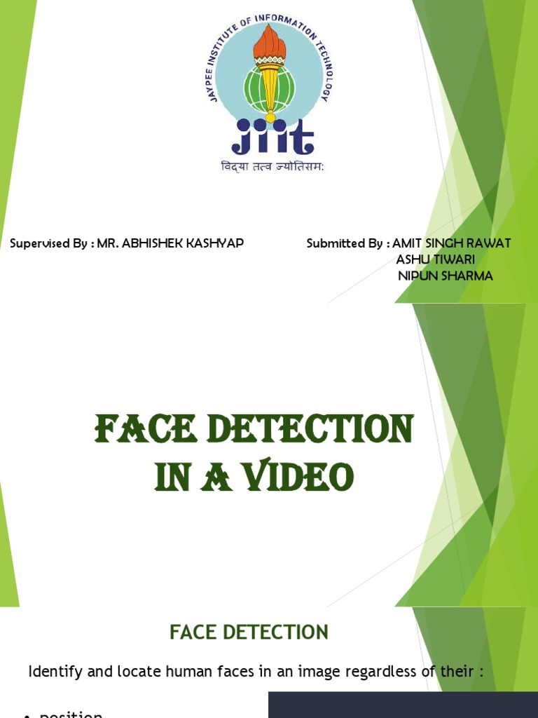 Face Detection and Tracking | PDF | Cybernetics | Integral