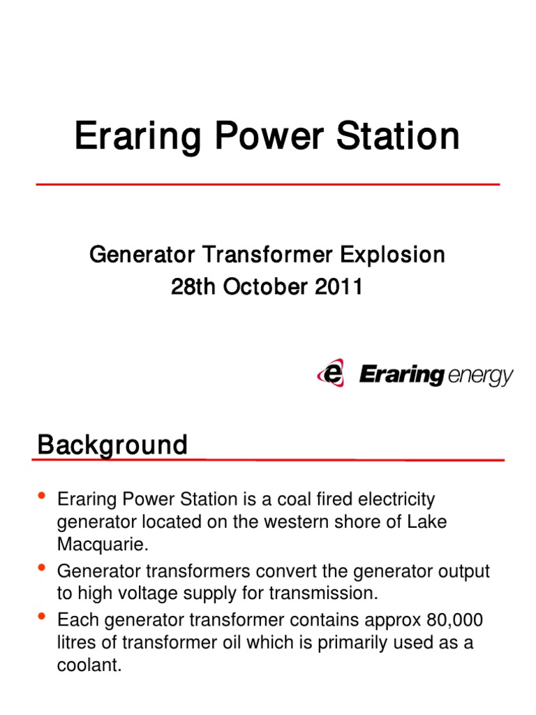 Generator Transformer Explosion | PDF | Transformer | Electric Generator