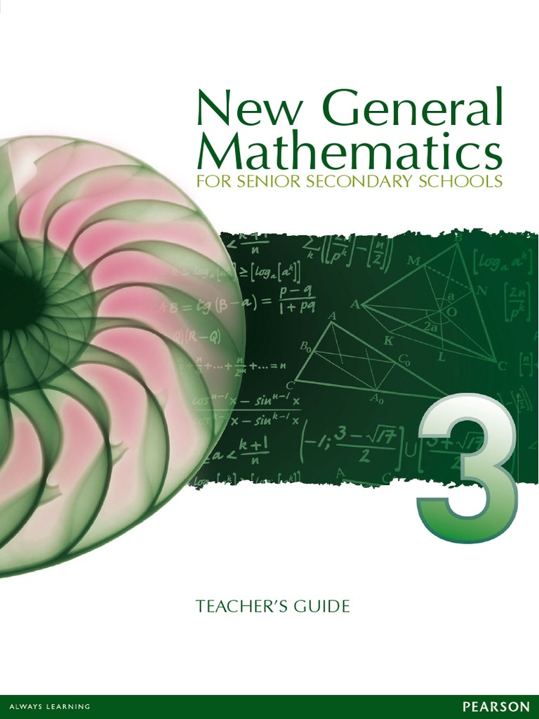 New General Mathematics For Secondary Schools 3 TG Full PDF | PDF ...