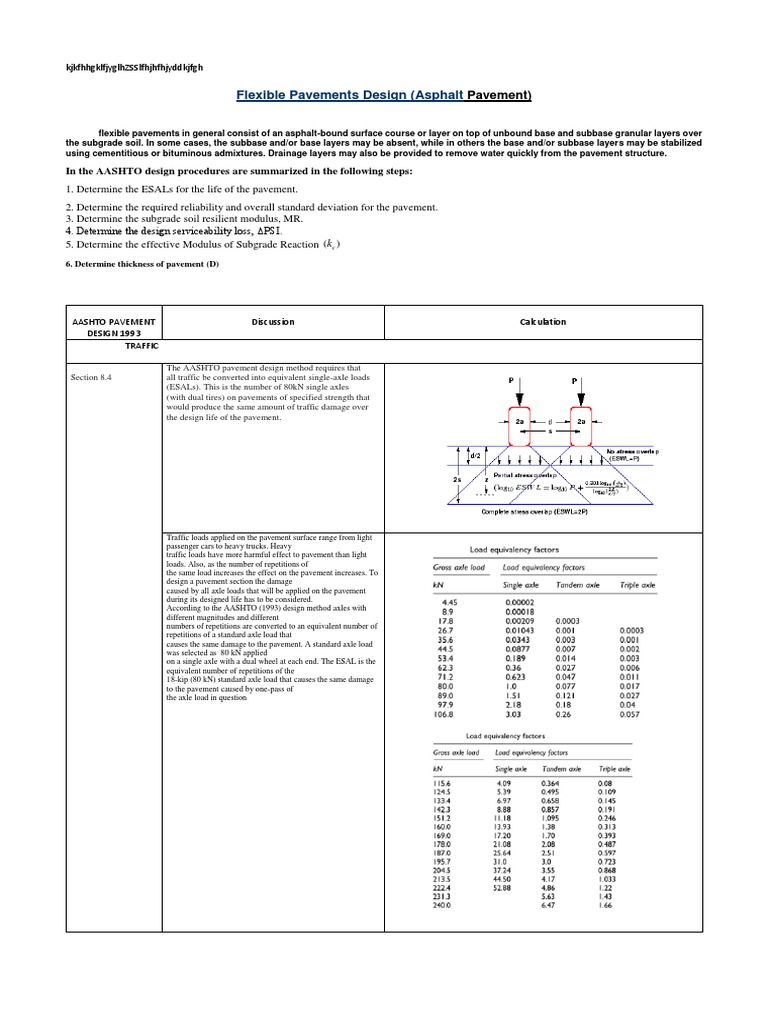AASHTO Asphalt Pavement Design Guide | PDF | Road Surface | Structural ...