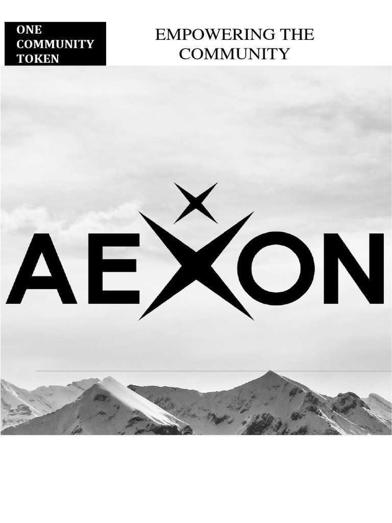 AEXON White Paper | PDF | Smart Card | Cloud Computing
