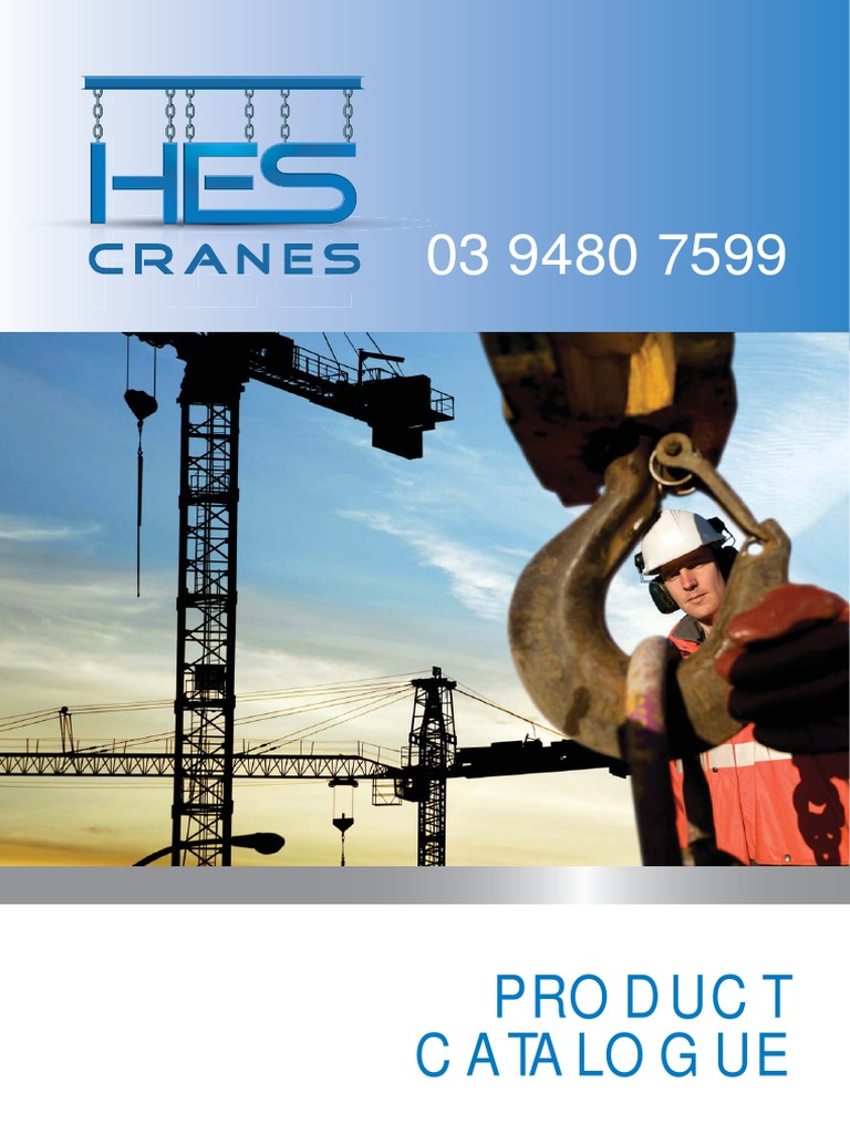 HES Cranes Catalogue | Download Free PDF | Crane (Machine) | Elevator