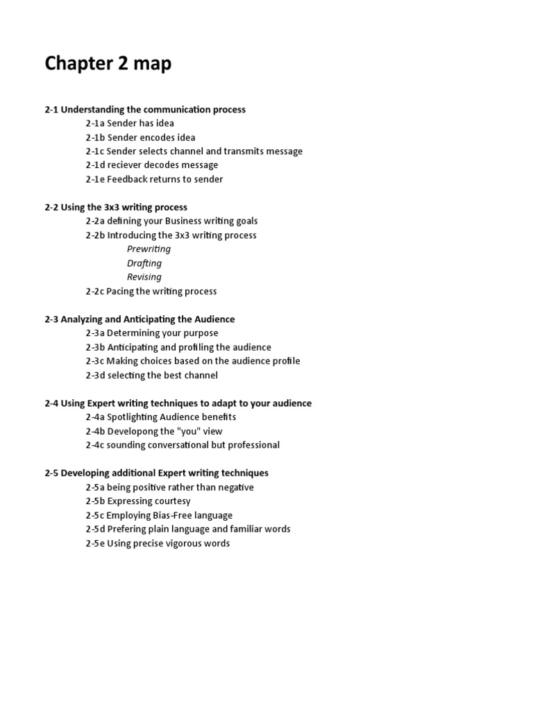 Chapter 2 Map | PDF | Cybernetics | Communication