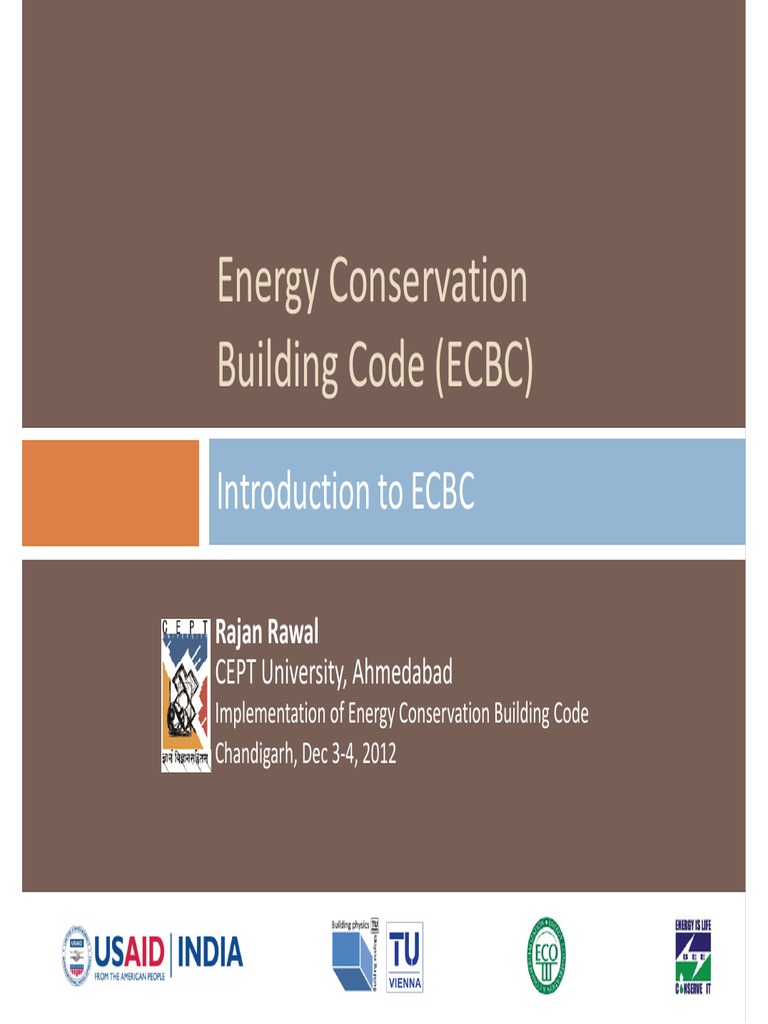 Introduction to India's Energy Conservation Building Code (ECBC | PDF ...