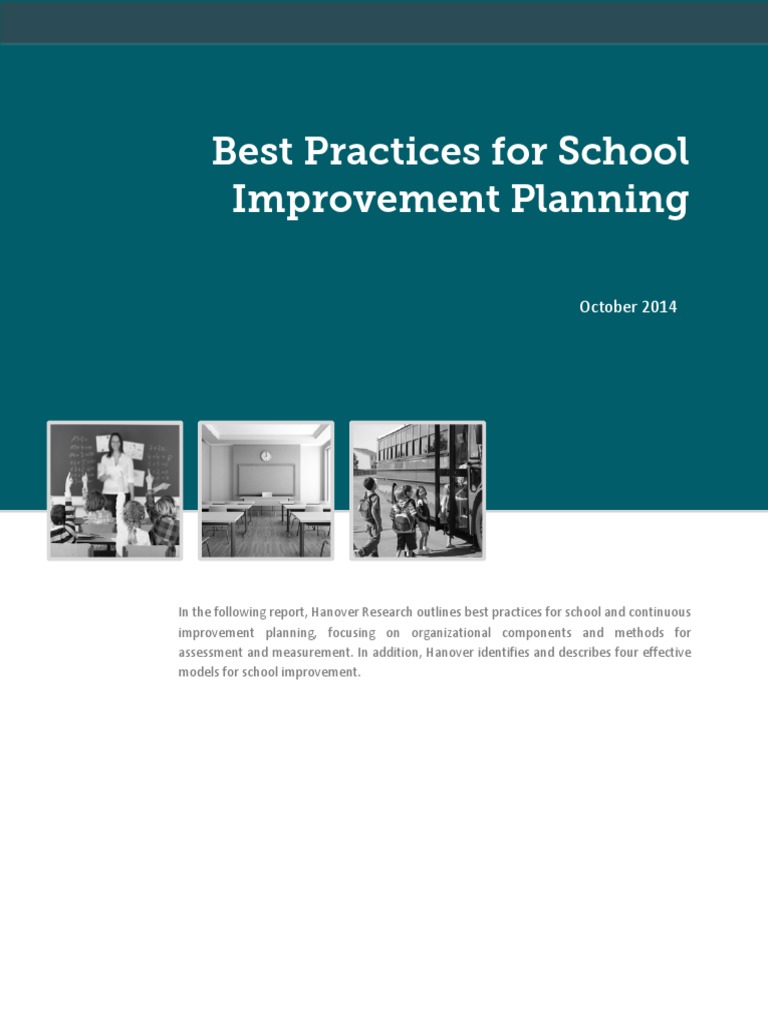 Best Practices For School Improvement Planning | Download Free PDF ...
