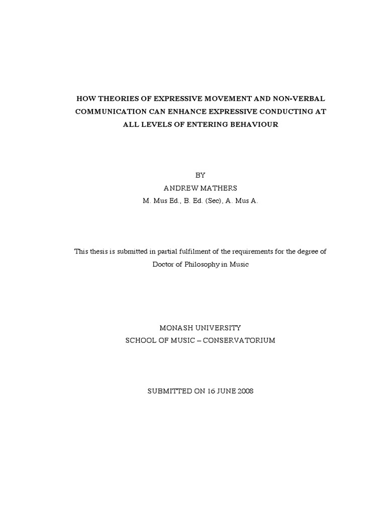 How Theories of Expressive Movement and Non-Verbal Communication Can ...