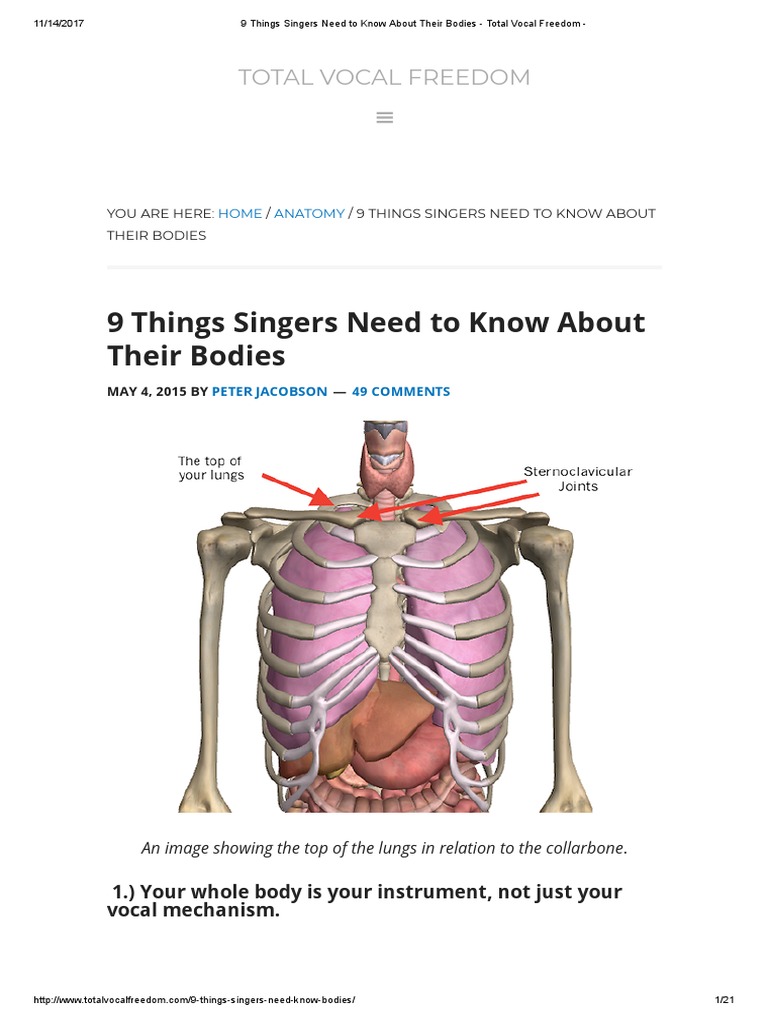 9 Things Singers Need To Know About Their Bodies - Total Vocal Freedom ...