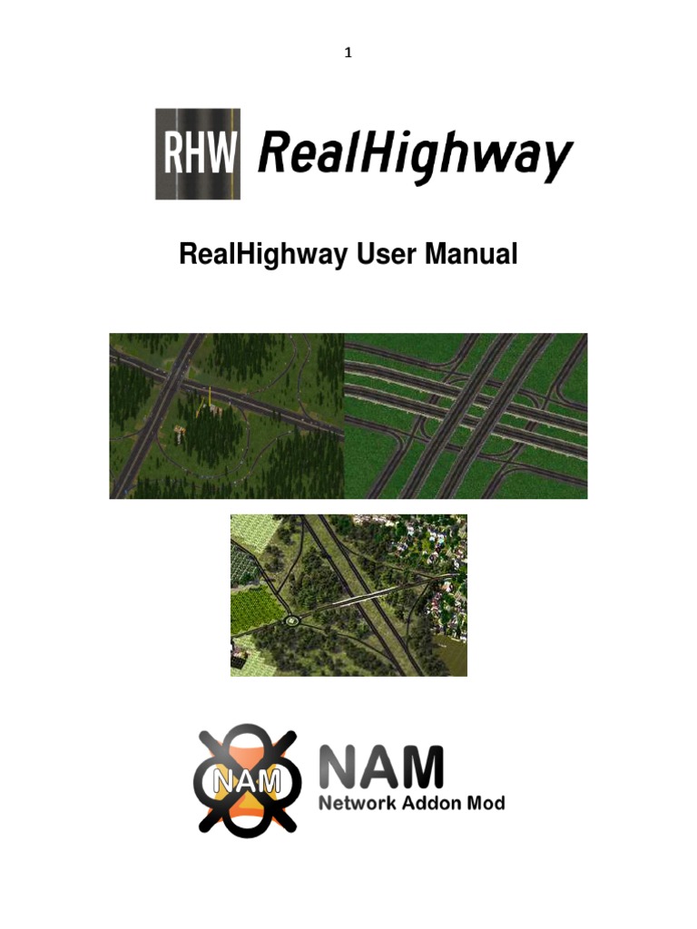RHW User Manual | PDF | Interchange (Road) | Lane
