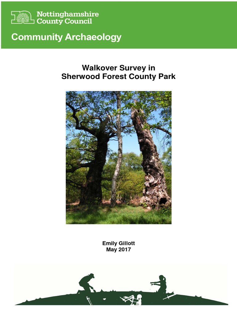 Walkover Survey in Sherwood Forest Country Park | PDF | Lidar | Archaeology