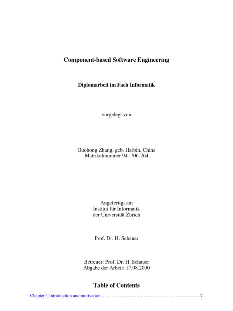 Cbse Book | PDF | Component Based Software Engineering | Software Development