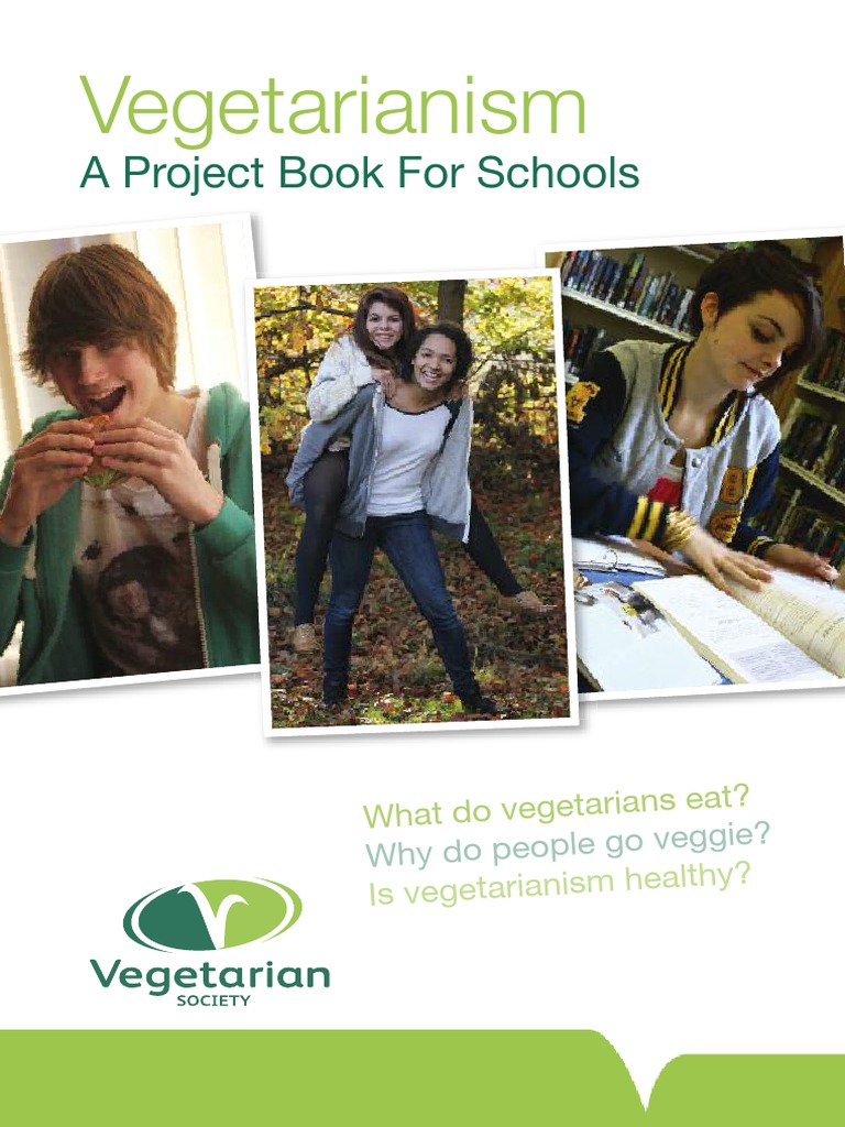 Vegetarianism A Project Book For Schools PDF | PDF | Vegetarianism ...