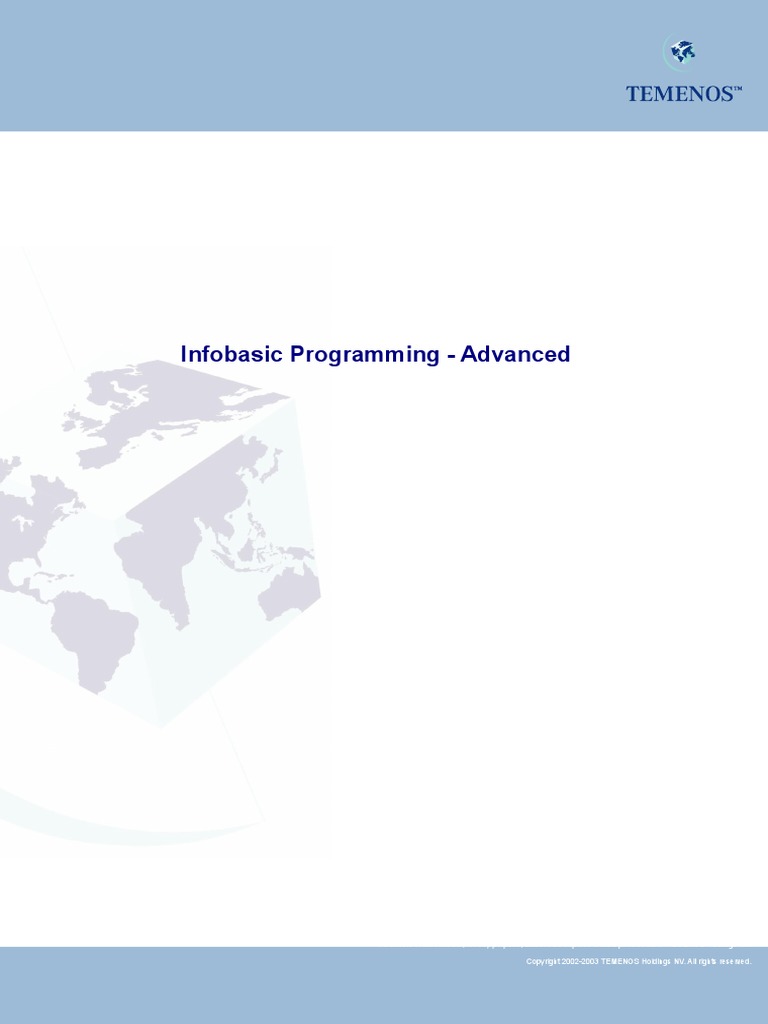 PRG2.Infobasic Programming Advanced | PDF | Parameter (Computer Programming) | Subroutine