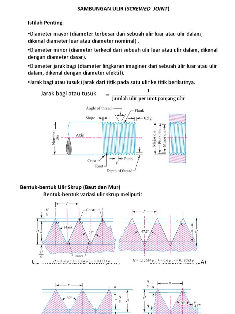 Analisis Tegangan pada Sambungan Baut Eksentrik | PDF