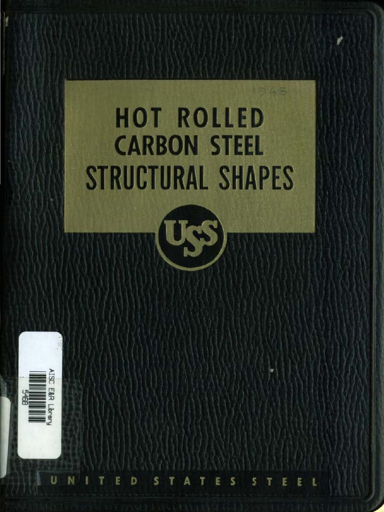 Hot Rolled Carbon Steel Structural Shapes 1948 PDF | PDF | Structural ...