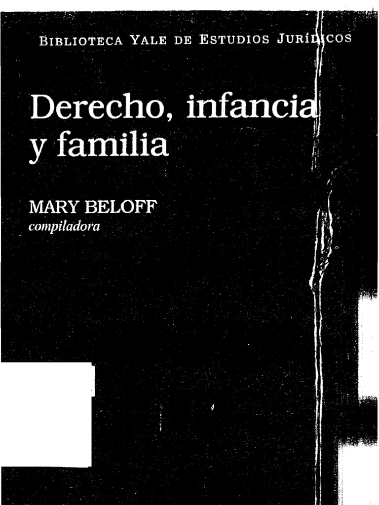 Derecho, Infancia y Familia - Mary Beloff | PDF | Estado (política) | Amish