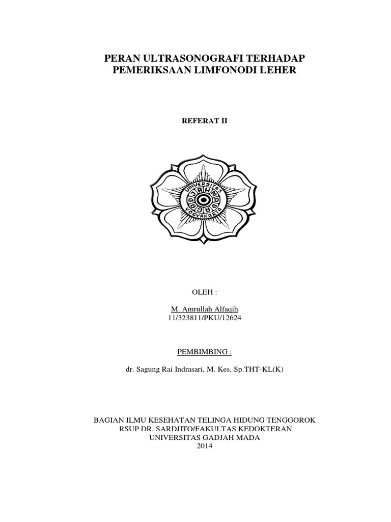 Peran Ultrasonografi pada Limfonodi Leher | PDF