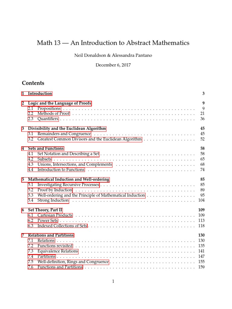 An Introduction To Abstract Mathematics | PDF | Theorem | Mathematical ...