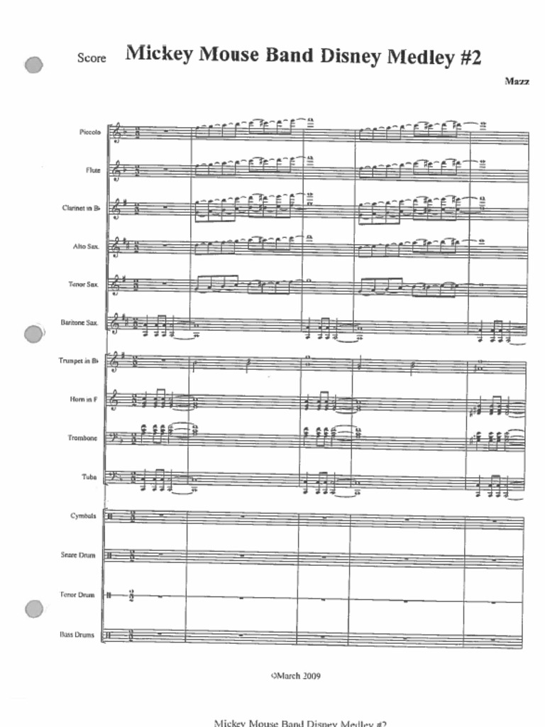 Disney Medley 2 Pdf Pdf