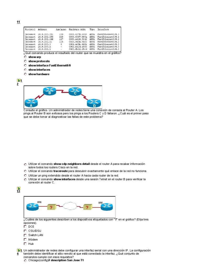 Guía de Comandos para Routers Cisco | PDF | Dirección IP | Enrutador (Computación)
