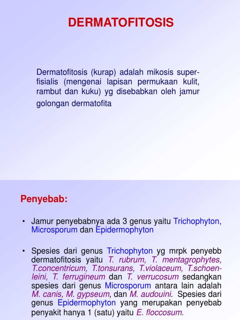 DERMATOFITOSIS | PDF
