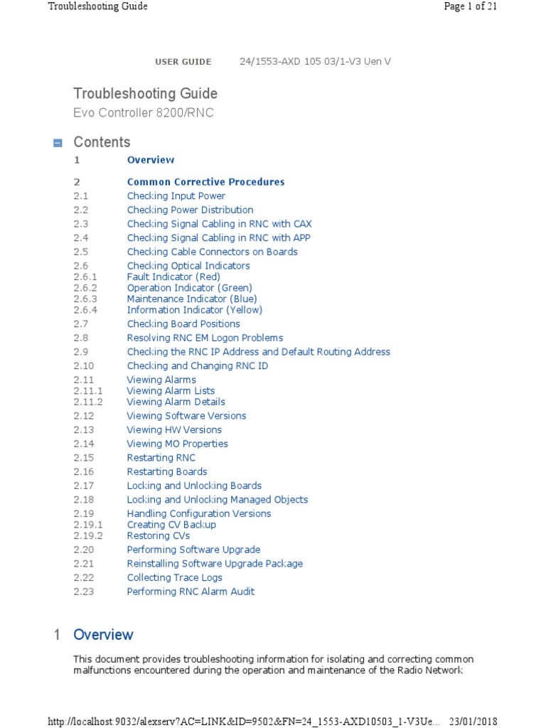 Troubleshooting Guide Evo8200 | PDF | File Transfer Protocol | Java Virtual Machine