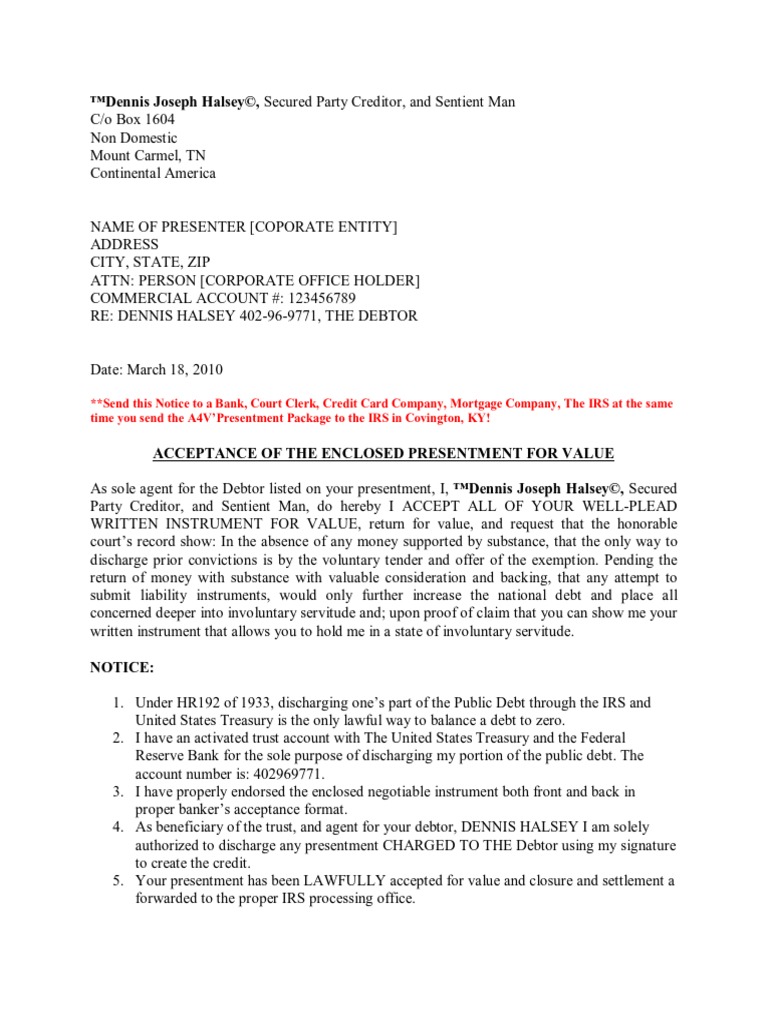 A4V Cover Letter | PDF