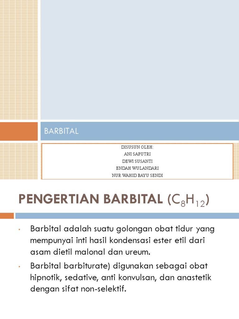 Barbital | PDF