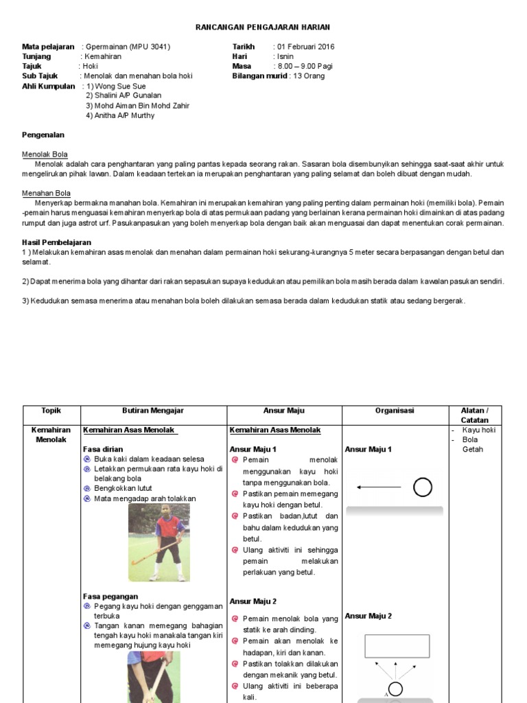 RPH Permainan HOKI | PDF