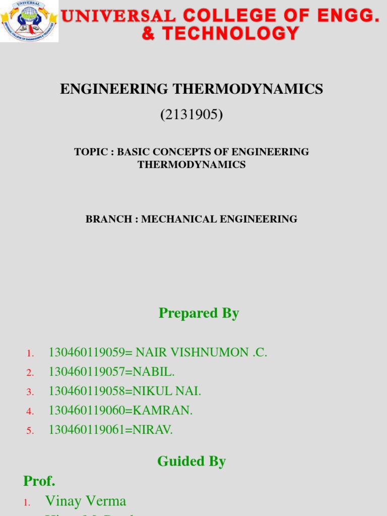 Basic Concepts of Thermodynamics | PDF | Pressure Measurement | Temperature