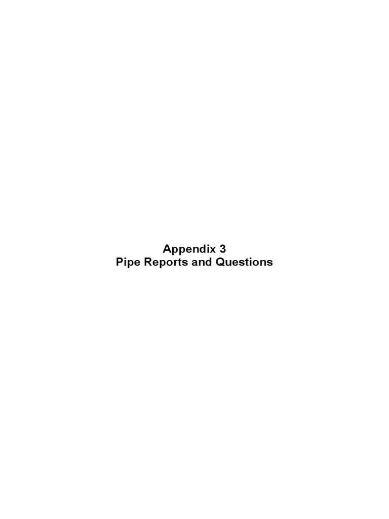 Cswip Appendix 03 Pipe Reports and Questions | PDF | Porosity | Metals