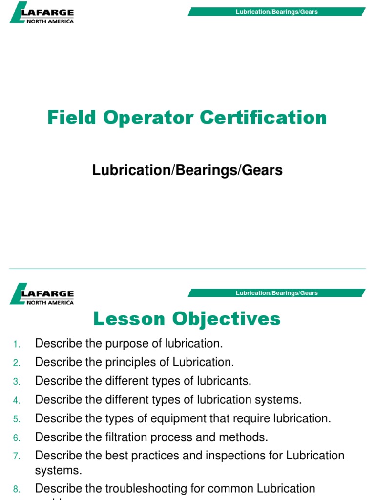 Lubrication PDF | PDF | Bearing (Mechanical) | Lubricant