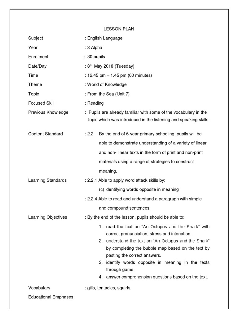 RPH Reading Writing | PDF | Reading Comprehension | Educational Assessment