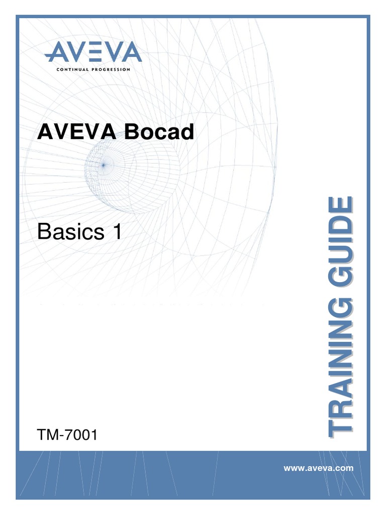 TM-7001 AVEVA Bocad Basics 1 PDF | PDF | Menu (Computing) | Icon ...
