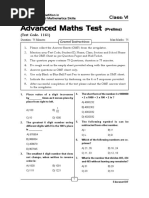 ICSE Class 4 Maths Sample Paper | PDF | Fraction (Mathematics) | Numbers